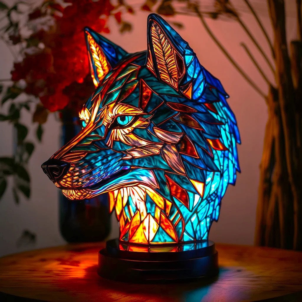 Blaze | Magical Wolf Lamp – Moose Pine Vancouver